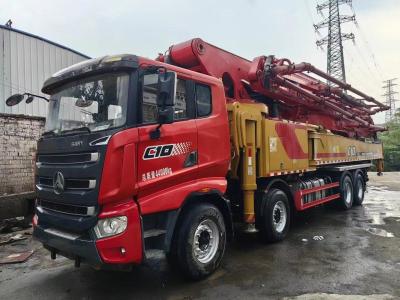 China 62m Concrete Mixing Plant Heavy Equipment Concrete Boom Pump for Large-Scale Projects for sale