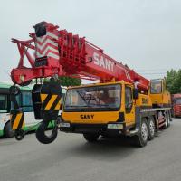 China Manufactured 75 Ton SY STC750 Mobile Truck Cranes in Excellent Condition for sale