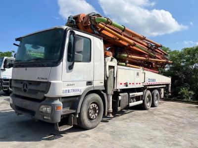 China 2.6mm Vibrating Amplitude 2020 Zoomlion 49m Concrete Pump for Ready Mix Benz Truck for sale