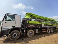 China Zoomlion 49m Used Concrete Pump Truck Heavy Equipment Concrete Boom Pump ZLJ5419thb for sale