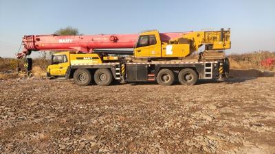 China 2019 Used Mobile Truck Cranes 80 Ton STC800T by SANY in Excellent Condition for sale