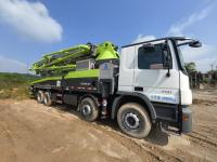 China Hydraulic Concrete Boom Pump Machine Equipment for 47m Used Zoomlion Mercedes Benz for sale