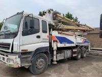 China 28000kgs ZLJ297THB Zoomlion 38m Used Concrete Pump Truck Good Condition Concrete Boom Pump for sale