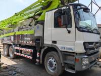 China ZLJ5339THB Semi-Dry Shotcrete Truck Mounted Pump Putzmeister Concrete Pump Truck 49m for sale