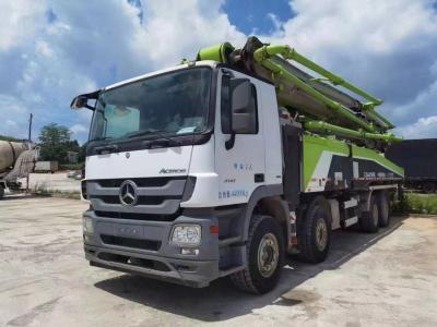 China 13750*2500*4000 Good Condition 2019 Zoomlion 56m Concrete Pump on Benz Truck for Ready Mix for sale