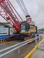 China SY 60 Ton Crawler Crane Model 600A-1 with 61m Hoisting Height and 5 Boom Sections - 2019 Used Equipment for sale