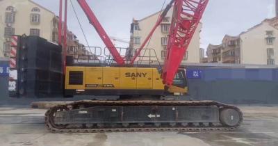 China Maximum Lifting 200 Tons 19 Years Crawler Crane with 72 Meters Main Boom and 5 Shafts for sale