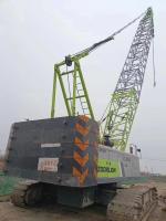 China 85 Tons Telescopic Crawler Crane Maximum Lifting Weight 16t Two Arm Crane Jib for sale