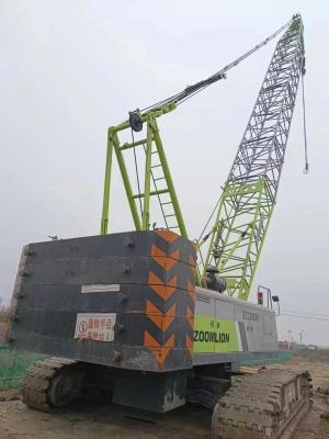 China 85 Tons Telescopic Crawler Crane Maximum Lifting Weight 16t Two Arm Crane Jib for sale