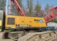 China Hydraulic 85 Tons Lattice Crawler Crane High Strength for 40m Lifting Height for sale