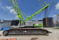 China High Efficiency Green 200 Ton Crawler Crane Two Arm Jib With 15.1*3.99*4m Size for sale
