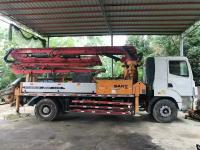 China 25m Truck Mounted Pump Concrete Boom Pump with Cylinder Type Structure and Heavy Equipment for sale