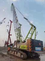 China Zoomlion ZCC100H 100 Ton Crawler Crane with 61m Boom Height and Spare Parts Support for sale
