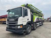 China ZLJ5441THBSE 56m Concrete Boom Pump on Mercedes Benz Chassis for High Productivity for sale