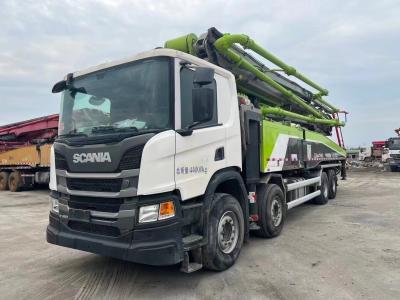 China ZLJ5441THBSE 56m Concrete Boom Pump on Mercedes Benz Chassis for High Productivity for sale