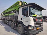 China Green 54080kgs Heavy Equipment Concrete Batching Plant Zoomlion Concrete Pump Truck for sale