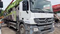 China 240m 178 Vibrating Amplitude Concrete Boom Pump Truck Mounted for Construction Needs for sale