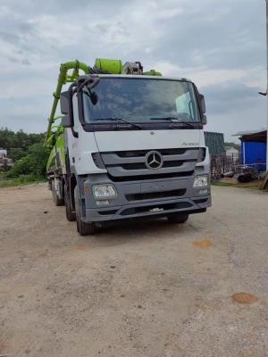 China 43000kgs Zoomlion 56m Used Concrete Pump Truck Truck Mounted Pump Concrete Boom Pump for sale