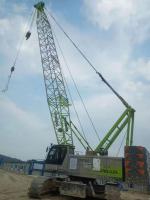 China ZCC100H Green Crawler Crane 100 Tons for Construction Equipment in Good Condition for sale