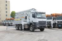 China 38m Truck Mounted Pump with Mercedes Benz Chassis Concrete Boom Pump Concrete Mixer Truck for sale