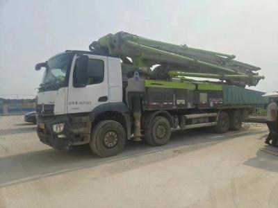 China 43000kgs Zoomlion 56m Used Concrete Pump Truck Cylinder Type Structure for Heavy Duty for sale