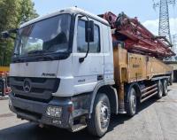China Cylinder Type 2013 Used Concrete Pump Truck 52m Concrete Mixer Machine Concrete Boom Pump for sale