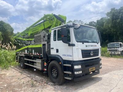China 2022 Zoomlion 38M Concrete Pump Mounted on Mercedes Benz Chassis for Heavy Equipment for sale