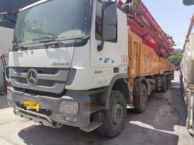 China 62m Concrete Pump Truck with Hydraulic Machining Process and Cylinder Type Structure for sale