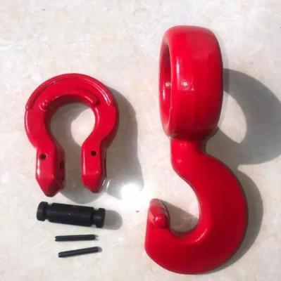 China Tower Crane Spare Parts Lifting Hook Connection Buckle with CE Certification for sale