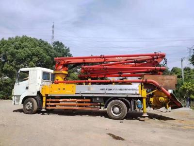 China 2014 Sy 25m Concrete Boom Pump Machine Equipment Used Concrete Pump Truck in Red for sale