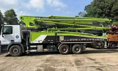 China Mercedes Benz Chassis 2020 Zoomlion 52m Concrete Pump Truck with Concrete Boom Pump for sale