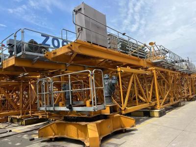 China Zoomlion 7013-10 Tower Crane 30PCS Ready Certification GS Maximum Lifting Height 50-100m for sale