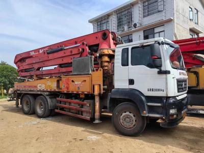 China 180m 178 Concrete Boom Pump Truck SYM5283THBDZ Heavy Equipment Mounted Pump for sale