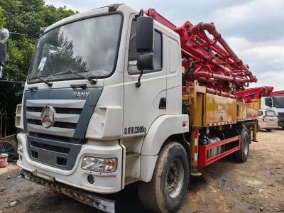 China Hydraulic Machining Process 2020 Used 37m Concrete Pump Truck for Concrete Boom Pump for sale