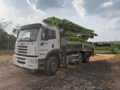 China Used Concrete Pump Truck Zoomlion 40m Concrete Boom Pump Construction Equipment 2020 for sale
