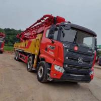 China Cylinder Type 60m Concrete Pump Beton Pump Hydraulic Machining Process Concrete Mixer for sale