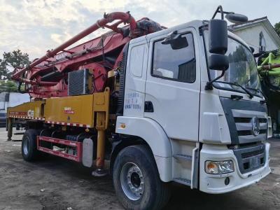 China 2019 Popular Model Semi-Dry Shotcrete Type 37m Concrete Pump Concrete Mixer Truck Pump for sale