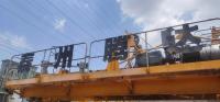 China Taizhou Tenda 6016-10 Used Tower Crane with GS Certification and Car Type Moving Type for sale