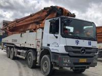China Green 2013 Zoomlion 56m Concrete Pump Truck at Good Original Condition Benz Truck for sale