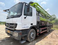 China 1400mm Feeding Height 2012 Zoomlion 47m Concrete Pump Truck in Good Renovated Condition for sale