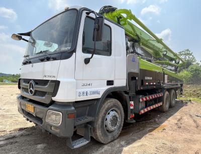 China 1400mm Feeding Height 2012 Zoomlion 47m Concrete Pump Truck in Good Renovated Condition for sale