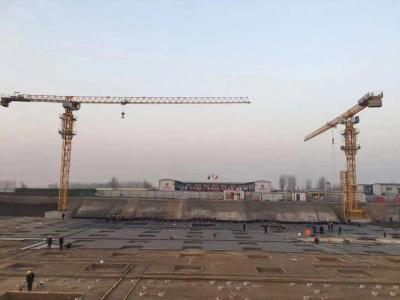 China 2020 Topless SANYO Used Tower Crane 6015 Maximum Lifting Weight 10t for Heavy Lifting for sale