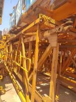China 6015-10 Zoomlion Used Tower Crane with Maximum Lifting Height of 50-100m at Best for sale