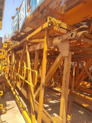 China 6015-10 Zoomlion Used Tower Crane with Maximum Lifting Height of 50-100m at Best for sale
