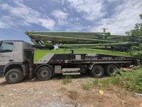 China Semi-Dry Shotcrete Type 2019 Zoomlion 56m Used Concrete Pump Truck with Green Design for sale
