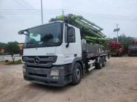 China 2017 Zoomlion 49m Concrete Pump on Benz Truck with 13750*2500*4000 Dimensions for sale