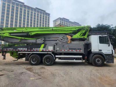 China Spare Parts 49m Truck Mounted Pump Mercedes Benz Chassis Zoomlion Concrete Boom Pump for sale