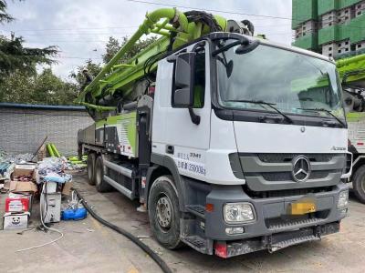 China Concrete Pump Truck 49m with High Productivity Mercedes Benz Mounted Pump 180m 178 for sale