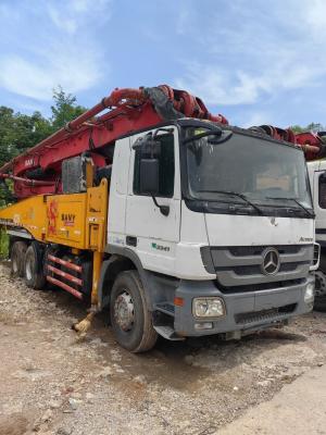 China Used Concrete Boom Pump Mercedes Benz Machine Equipment 2013 Sy 49m Construction Truck for sale