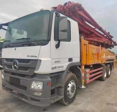 China Semi-Dry Shotcrete Type 49m Concrete Boom Pump for Heavy Equipment Construction Machinery for sale